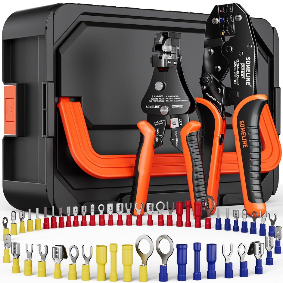 PVC Insulated Connectors Crimping Tool Kit – SOMELINE