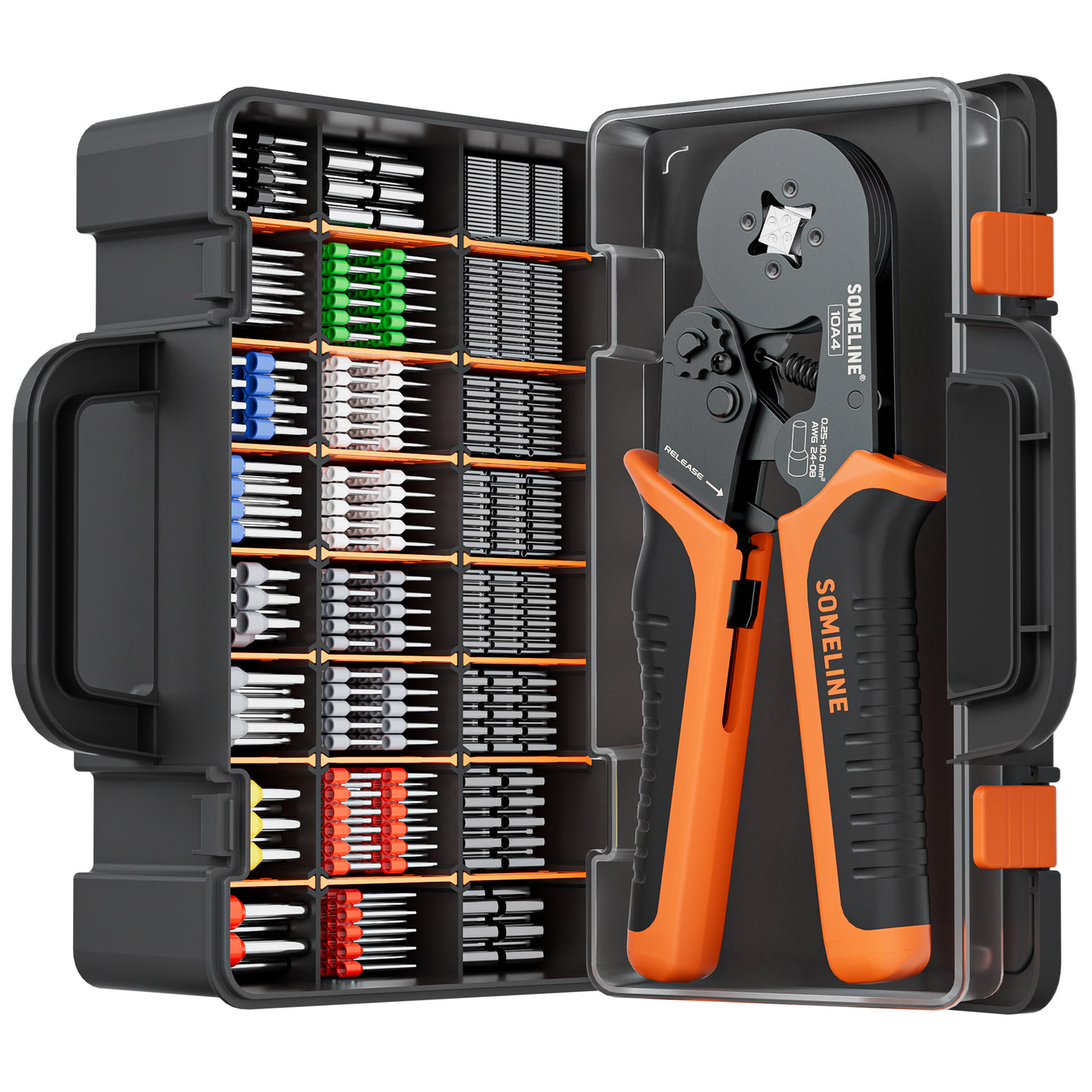 SOMELINE® Crimping Tools Set with 24 Types of Ferrules - Ferrule Plier